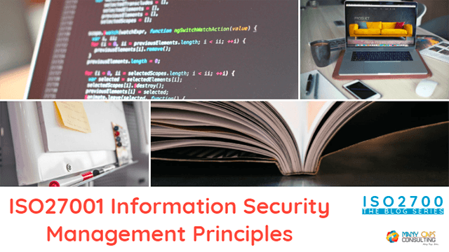 ISO27001 Information Security Management Principles - Blog