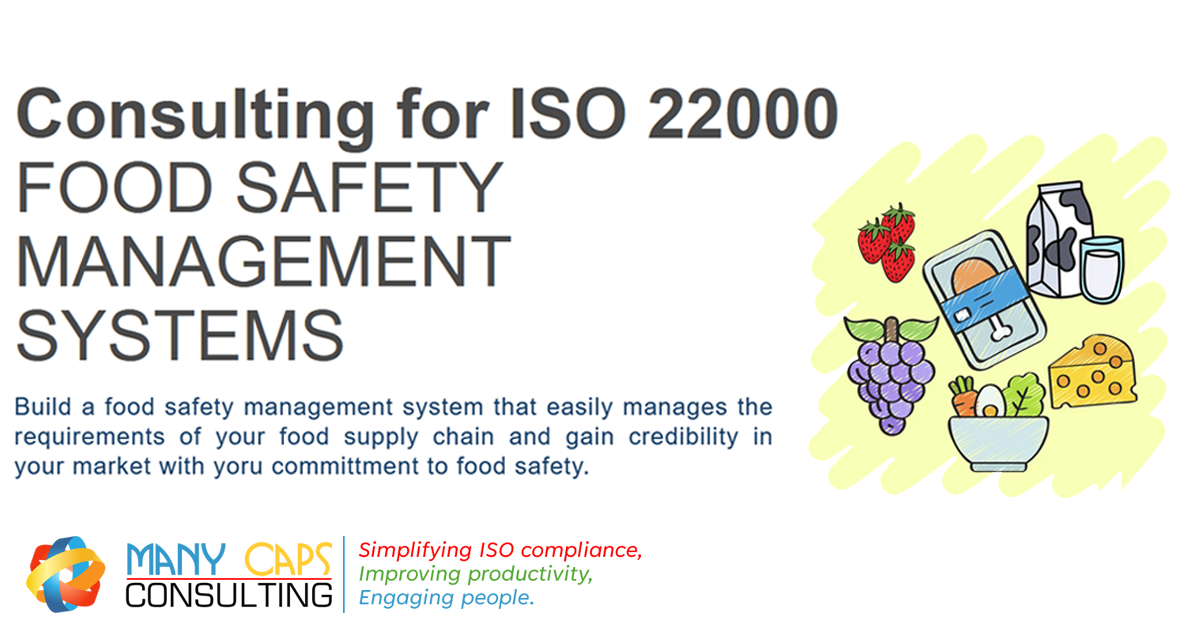 ISO 22000 Food Safety Managemenmt Systems