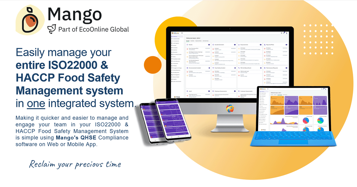 Food Safety Software | ISO 22000 & HACCP System | Many Caps
